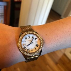 stauer | Accessories | Stauer Watch Gold With Diamonds | Poshmark
